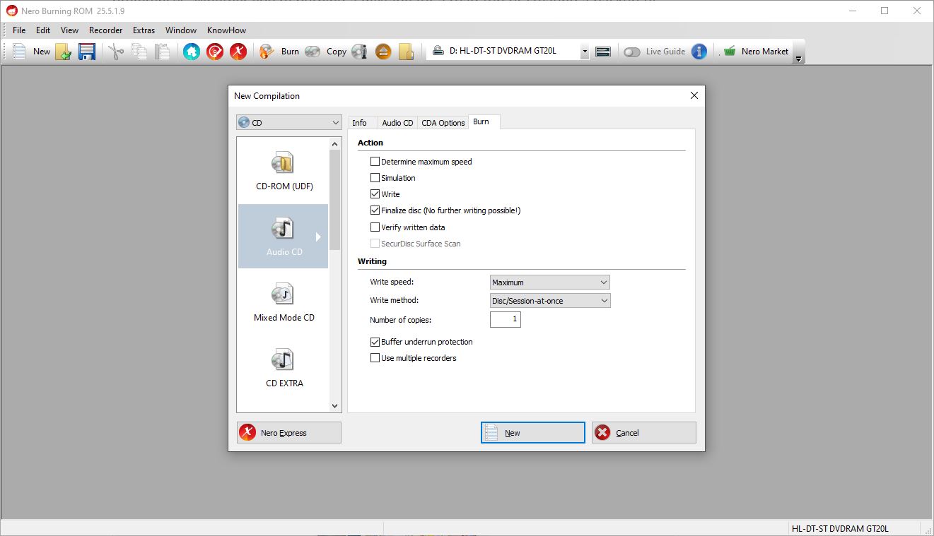 Nero Burning ROM: MP3 burning software Nero Burning ROM: MP3 burning software